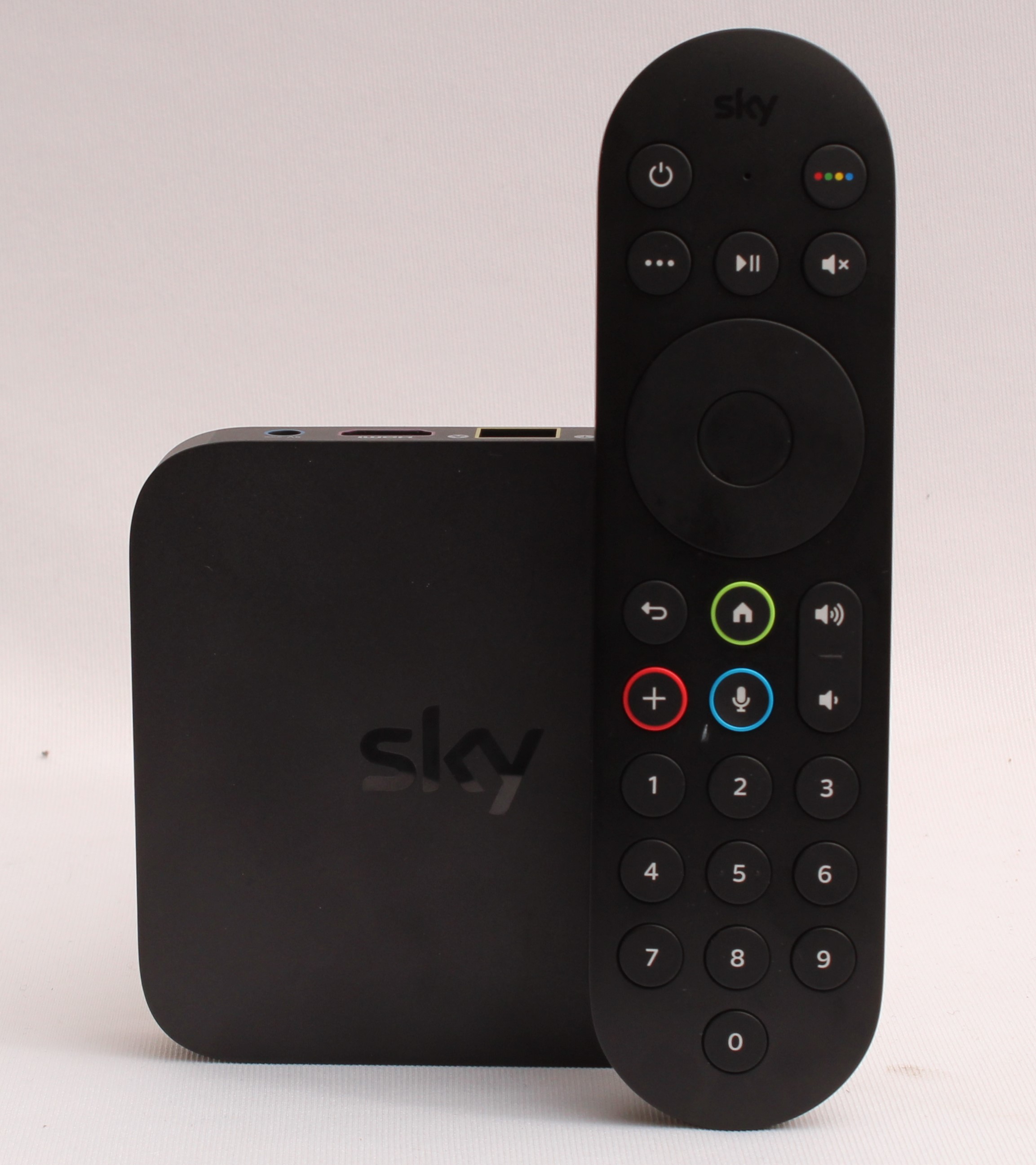 Pre-owned Sky Puck TV Streaming Box with Official Remote - Black (U ...